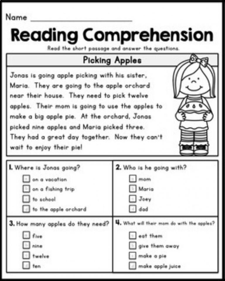 Learn English-Story Comprehension Grade 1 – zik.my